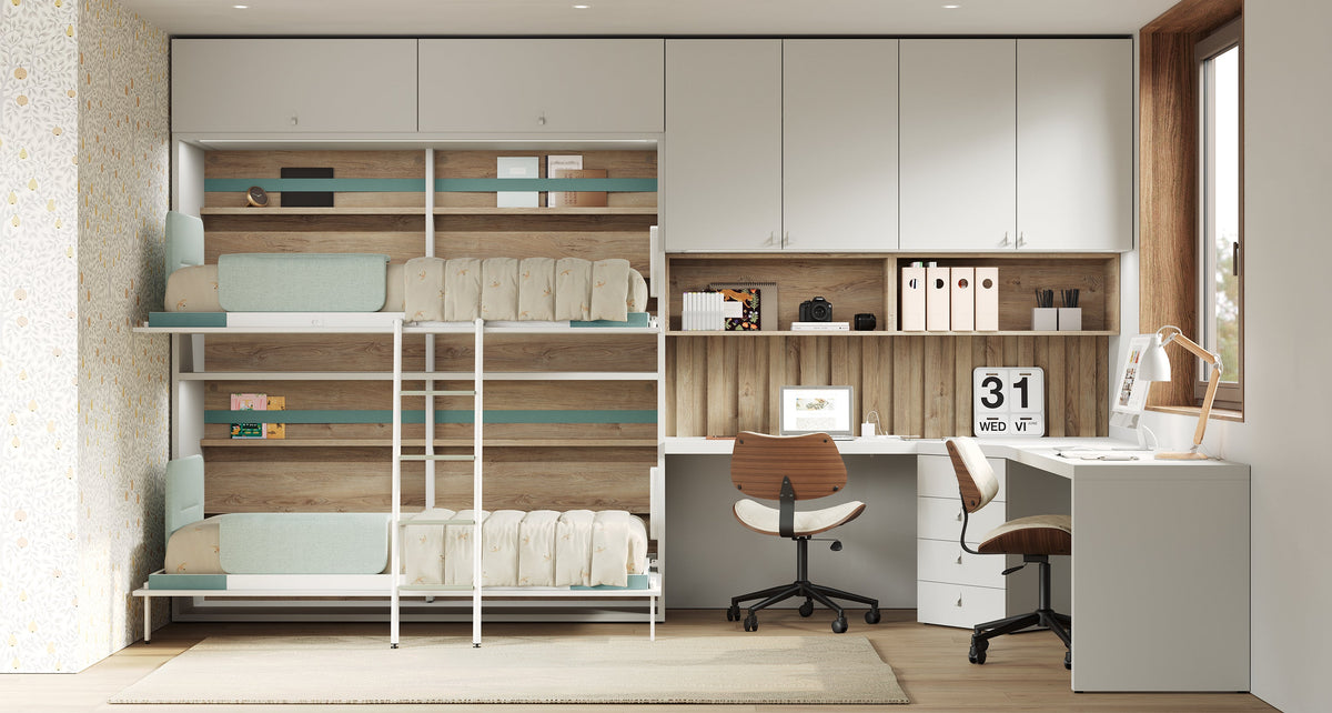 Bunk Wall Bed-bedda Space Saving Solutions Ireland — Bedda